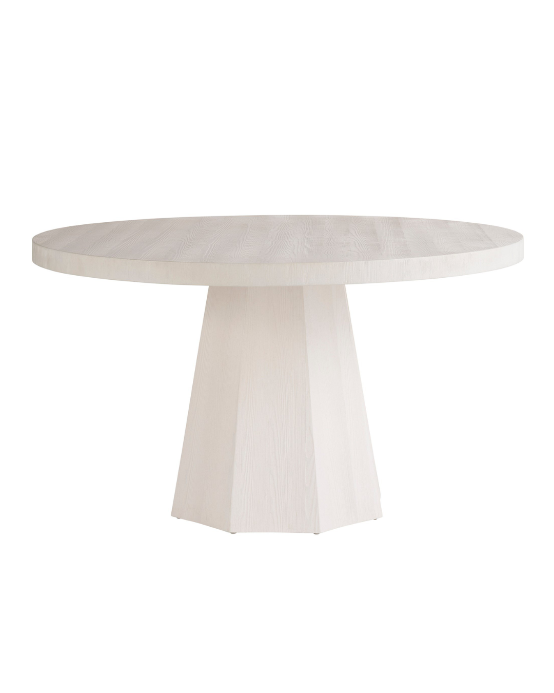 Madison Round Dining Table – Extendable to 74" | White Finish — Haven's ...
